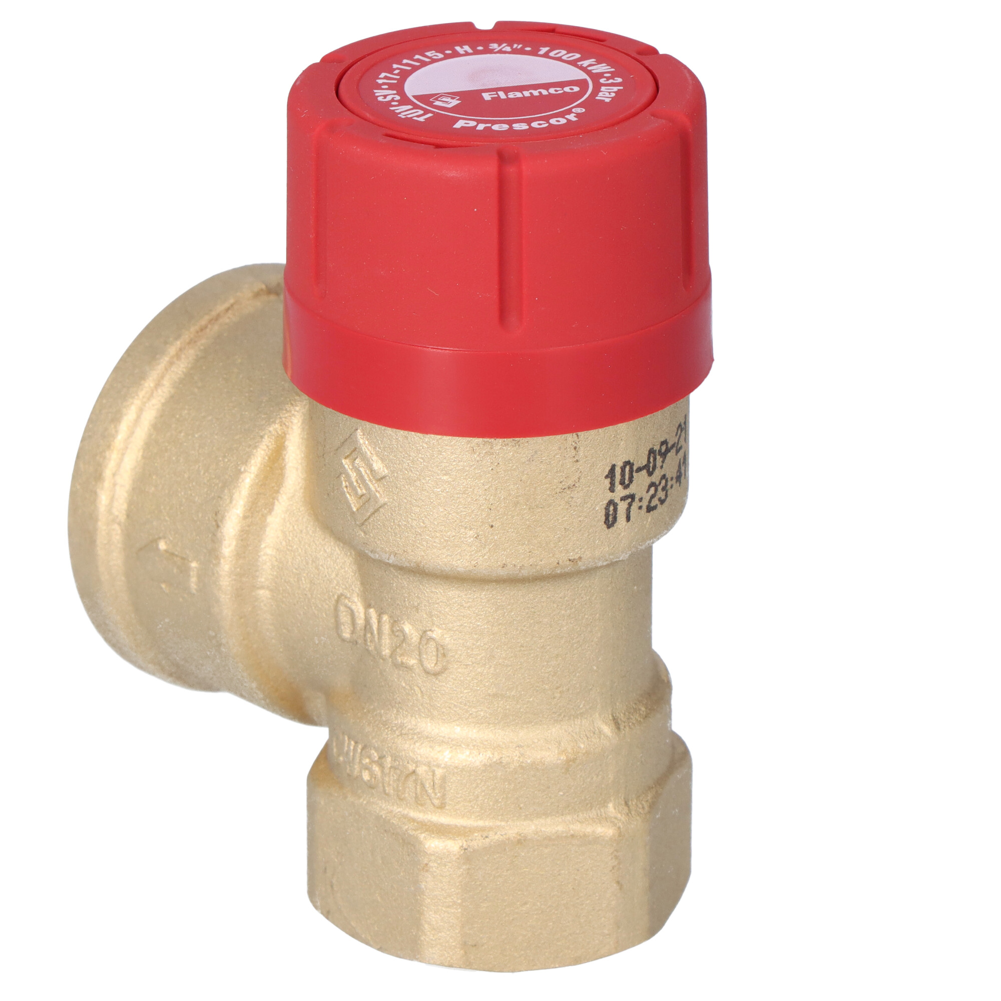 FLAMCO SAFETY VALVE FLAMCO 3/4x1 F 3 bar MS PRESCOR | Brass Safety ...
