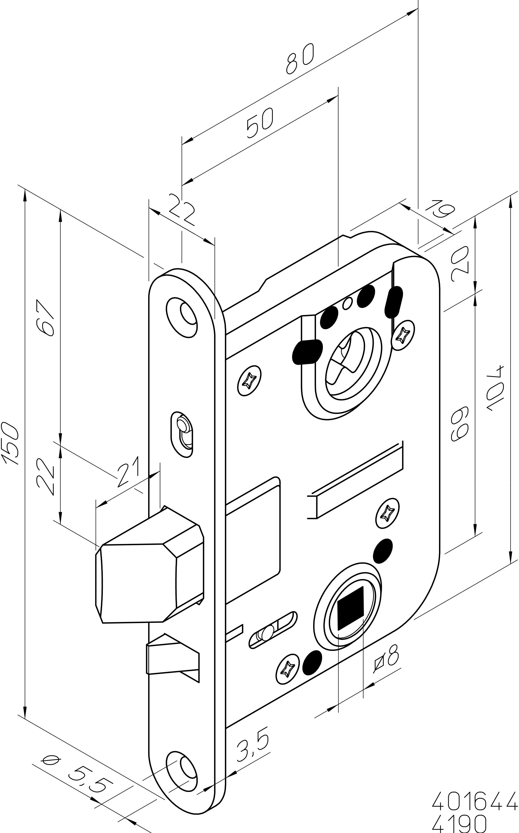 ABLOY LUKKORUNKO ABLOY 4190/4690 OIKEA HUULTAMATON | Lukkorungot ...