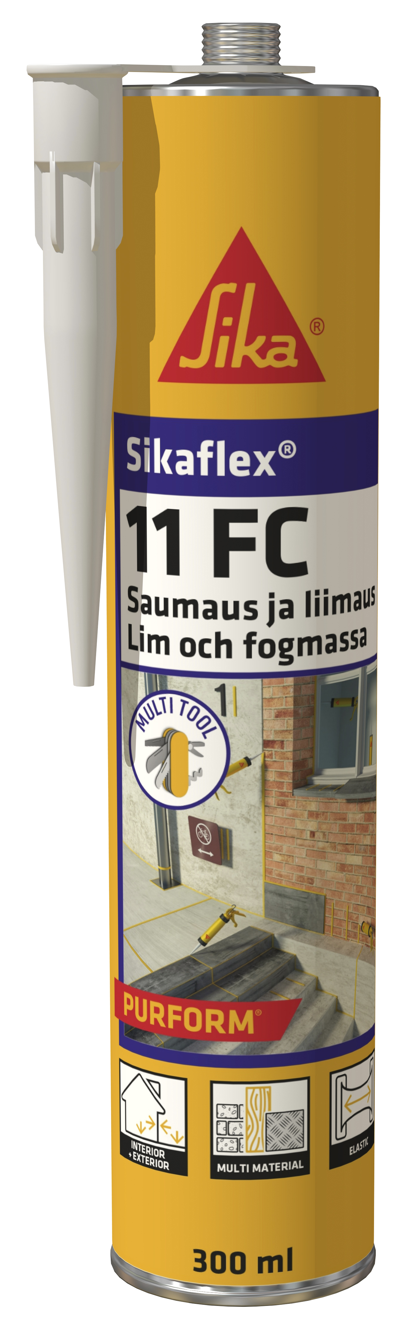 SIKA SEALANT SIKAFLEX-11FC PURFORM WHITE 300ML | Fillers, Putties And ...