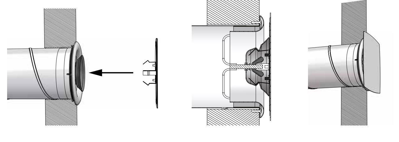 LINDAB AIRY FRONTPLATE AIRYFP-125-ROUND | Replacement air valves | Onninen