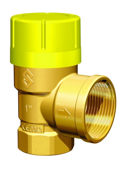 FLAMCO SAFETY VALVE FLAMCO 1x1 1/4 F 8 bar PRESCOR SOLAR | Brass Safety ...