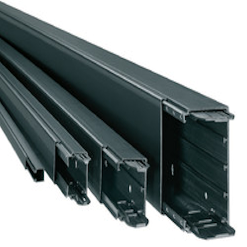 HAGER INSTALLATION TRUNKING TEHALIT LF15015 PVC 15X15X2000 AD BLCK ...