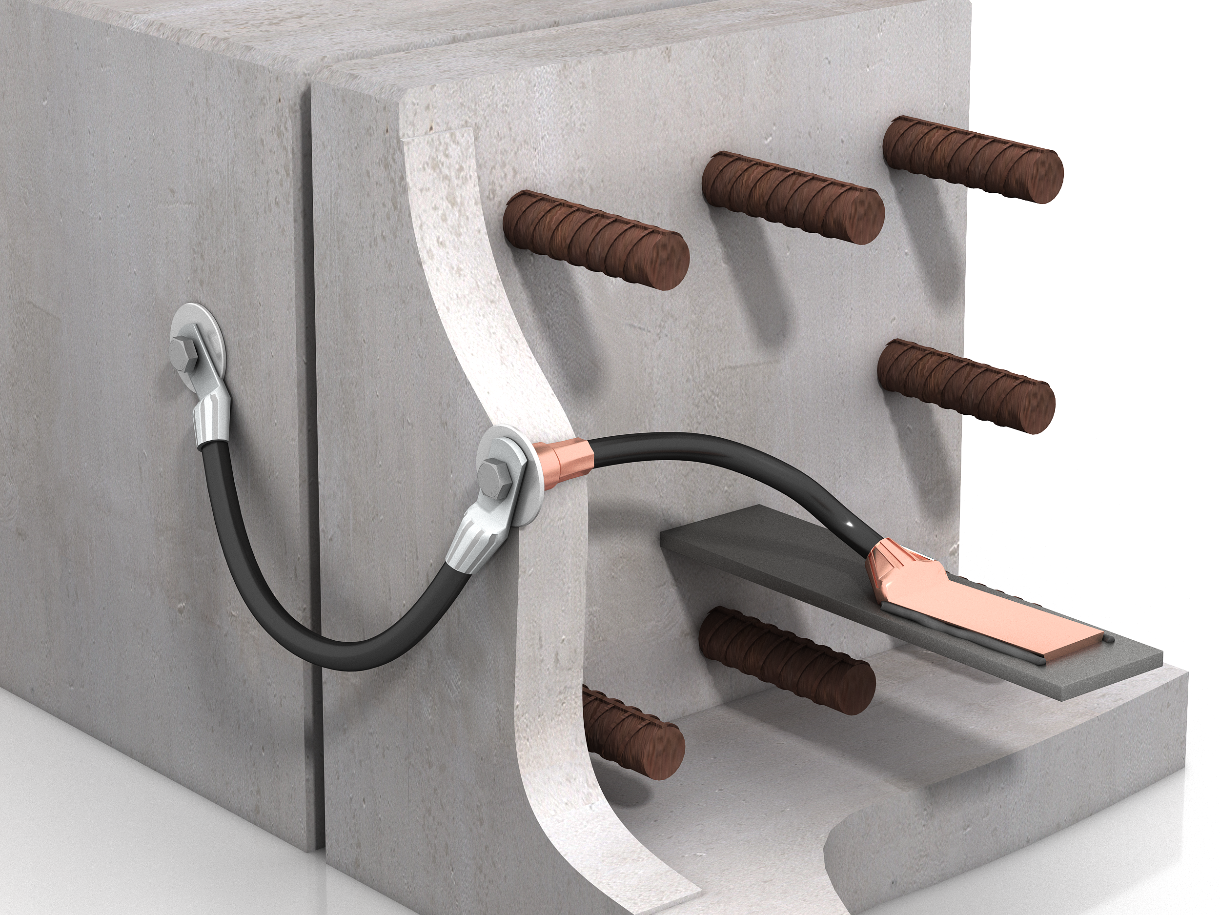 DEHN+SÖHNE EARTHING ACCESSORY DEHN EARTHING BRIDGE H07V-K | Earthing ...